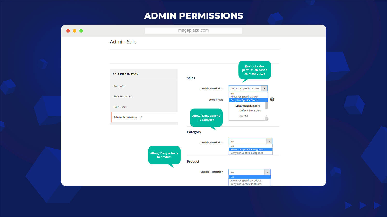 Magento 2 Admin Permissions - Manage Admin User Permissions – Mageplaza
