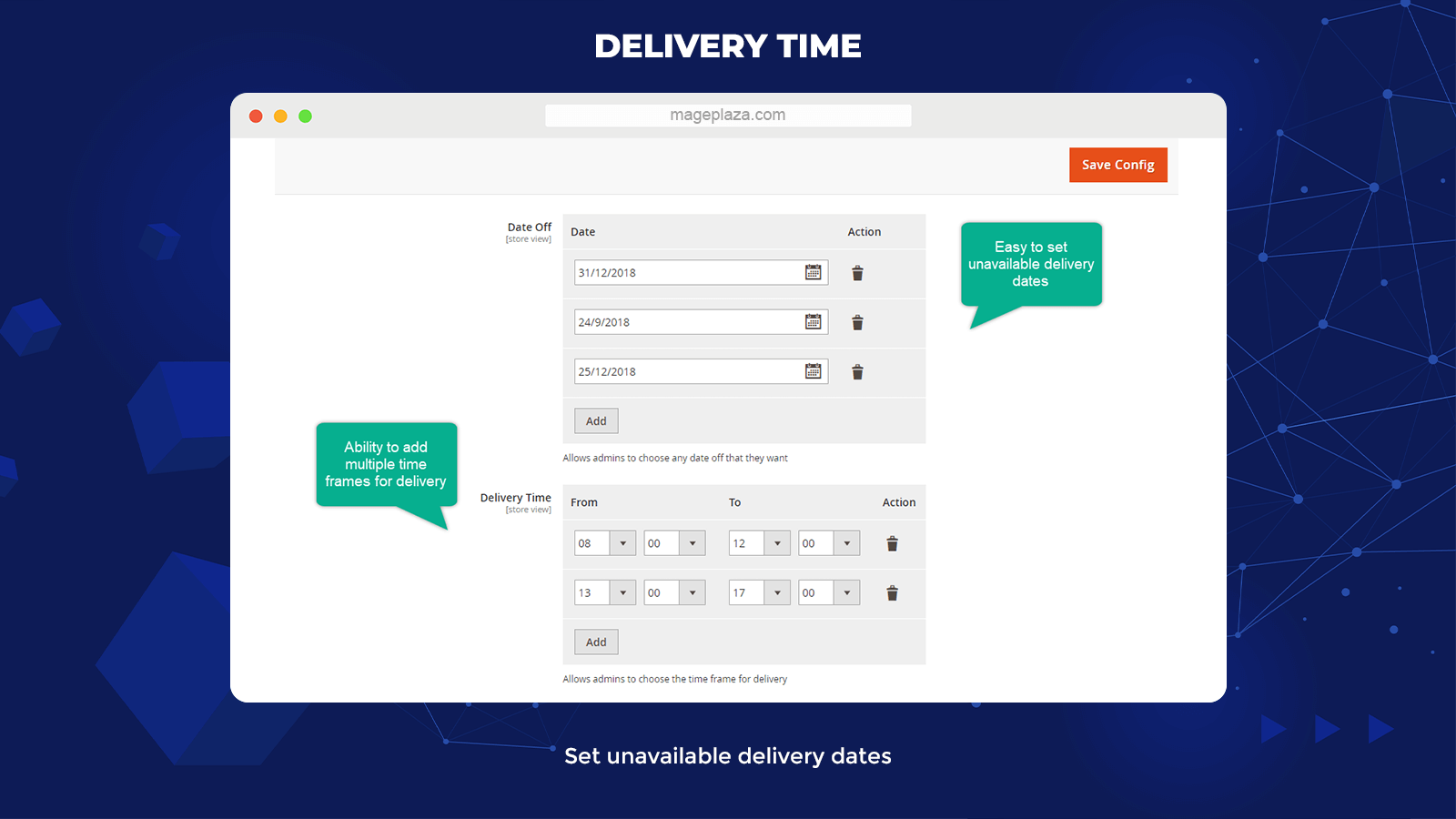 Magento 2 Delivery Time and Date - Estimated Delivery Date Extension ...