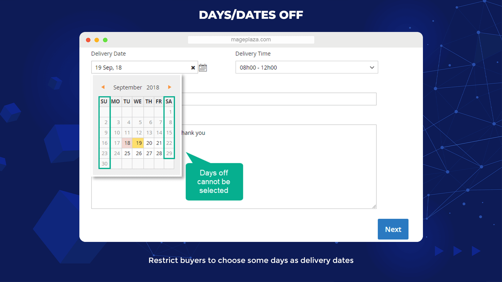 Magento 2 Delivery Time and Date - Estimated Delivery Date Extension ...