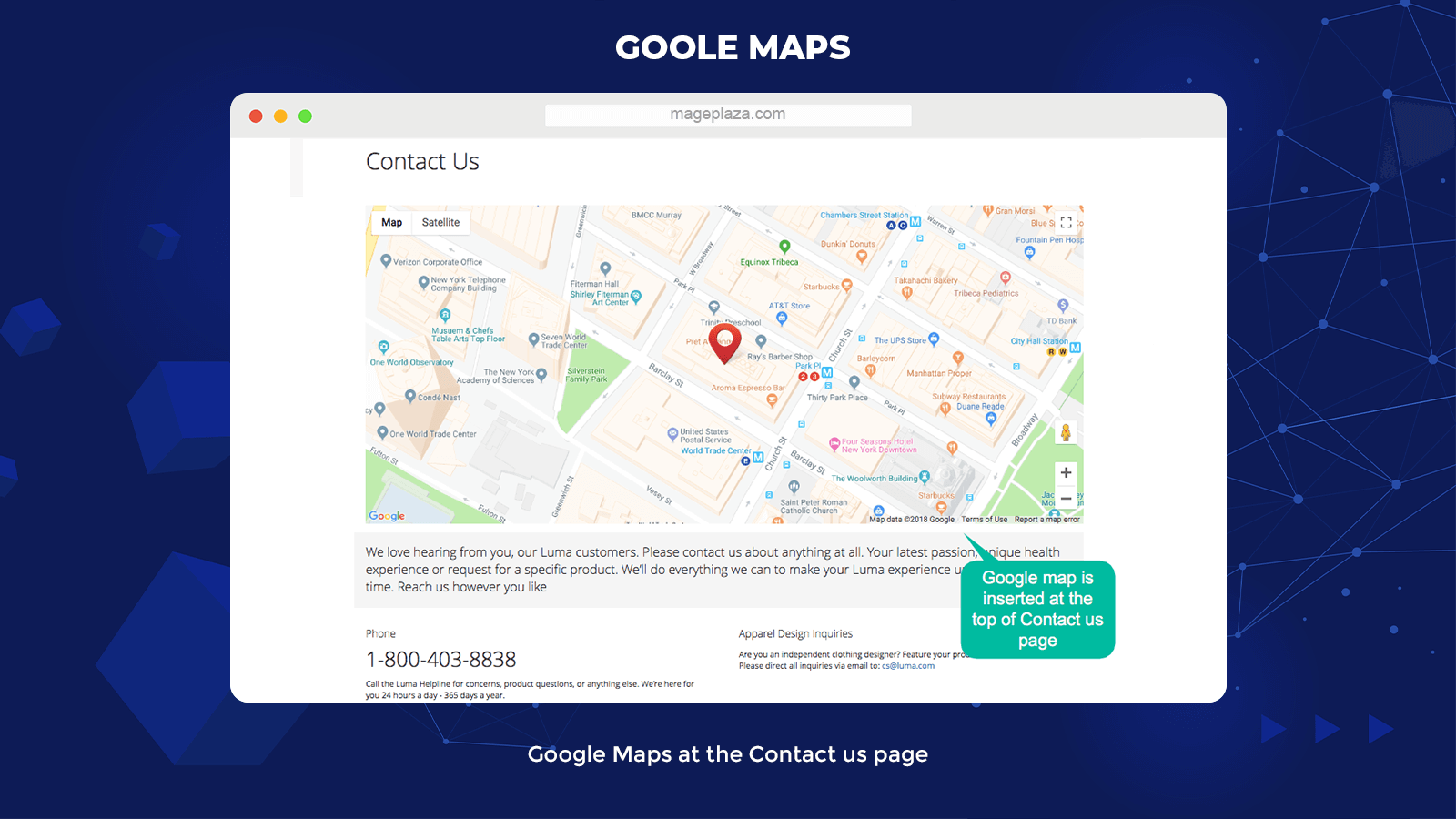 Magento 2 Google Maps - Embed Google Maps to Website – Mageplaza