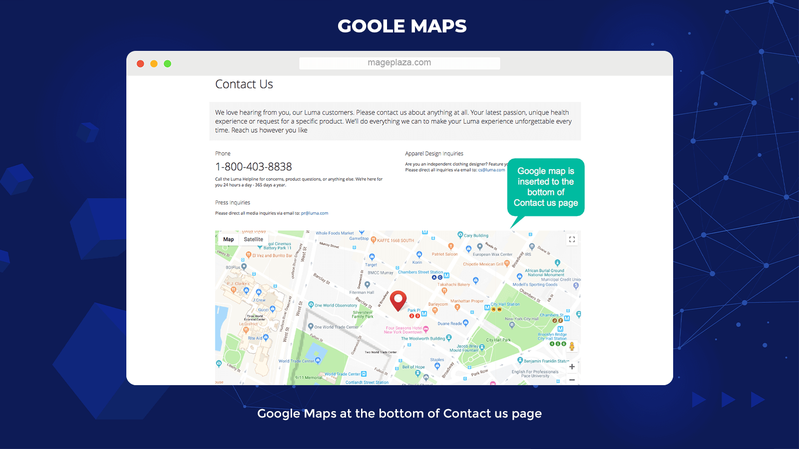 Magento 2 Google Maps - Embed Google Maps to Website – Mageplaza