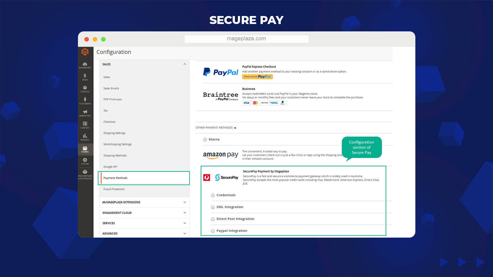 Magento 2 SecurePay extension - SecurePay Payment Gateway – Mageplaza