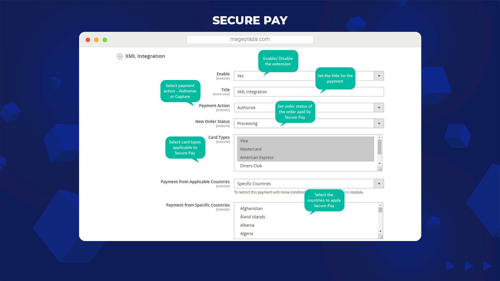 Magento 2 SecurePay extension - SecurePay Payment Gateway – Mageplaza