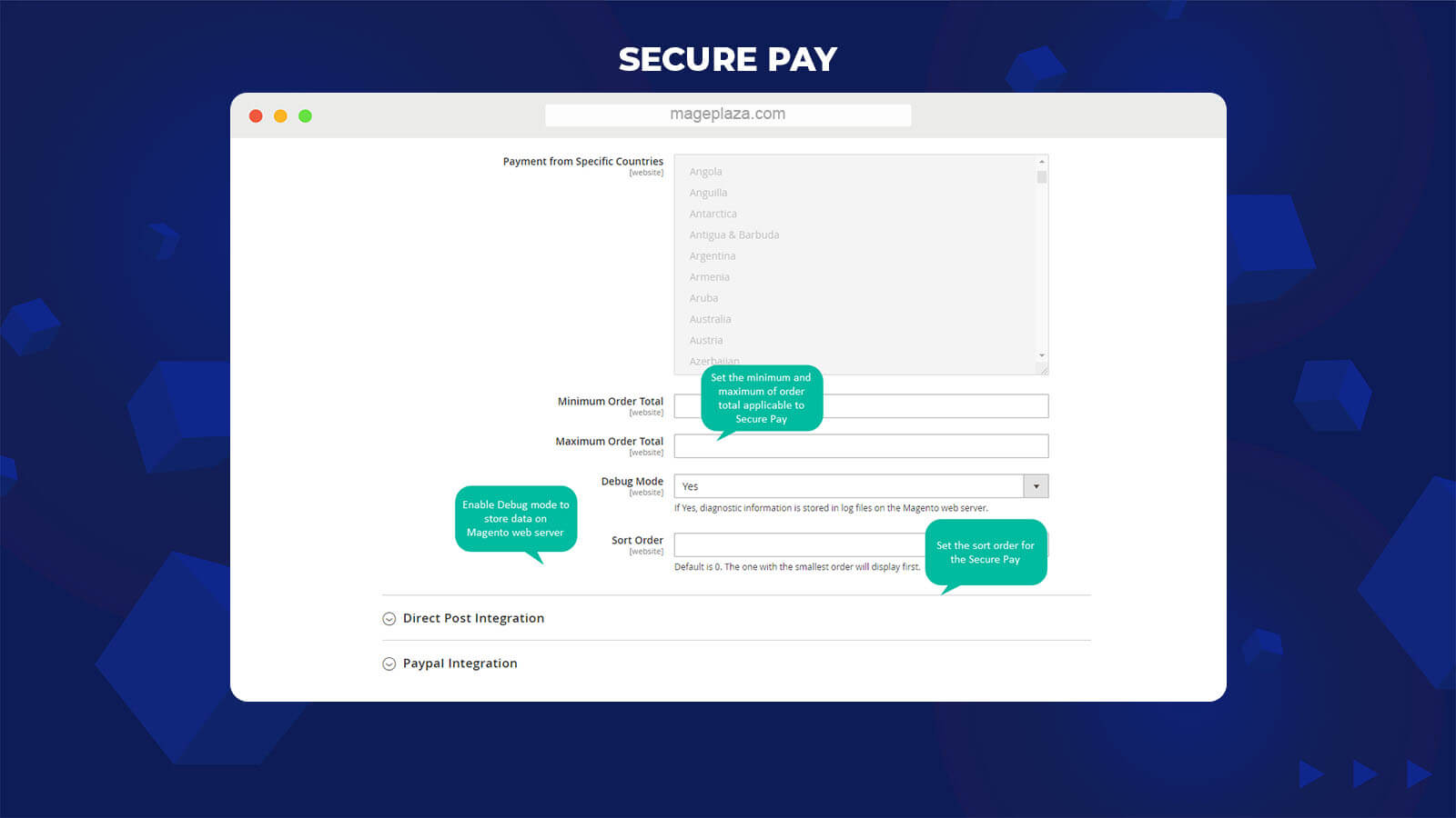 Magento 2 SecurePay extension - SecurePay Payment Gateway – Mageplaza