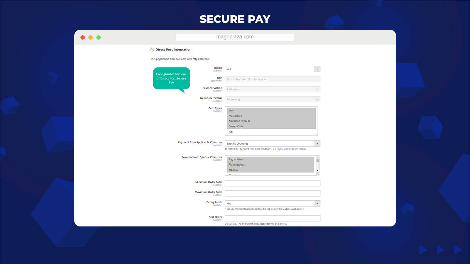 Magento 2 SecurePay extension - SecurePay Payment Gateway – Mageplaza